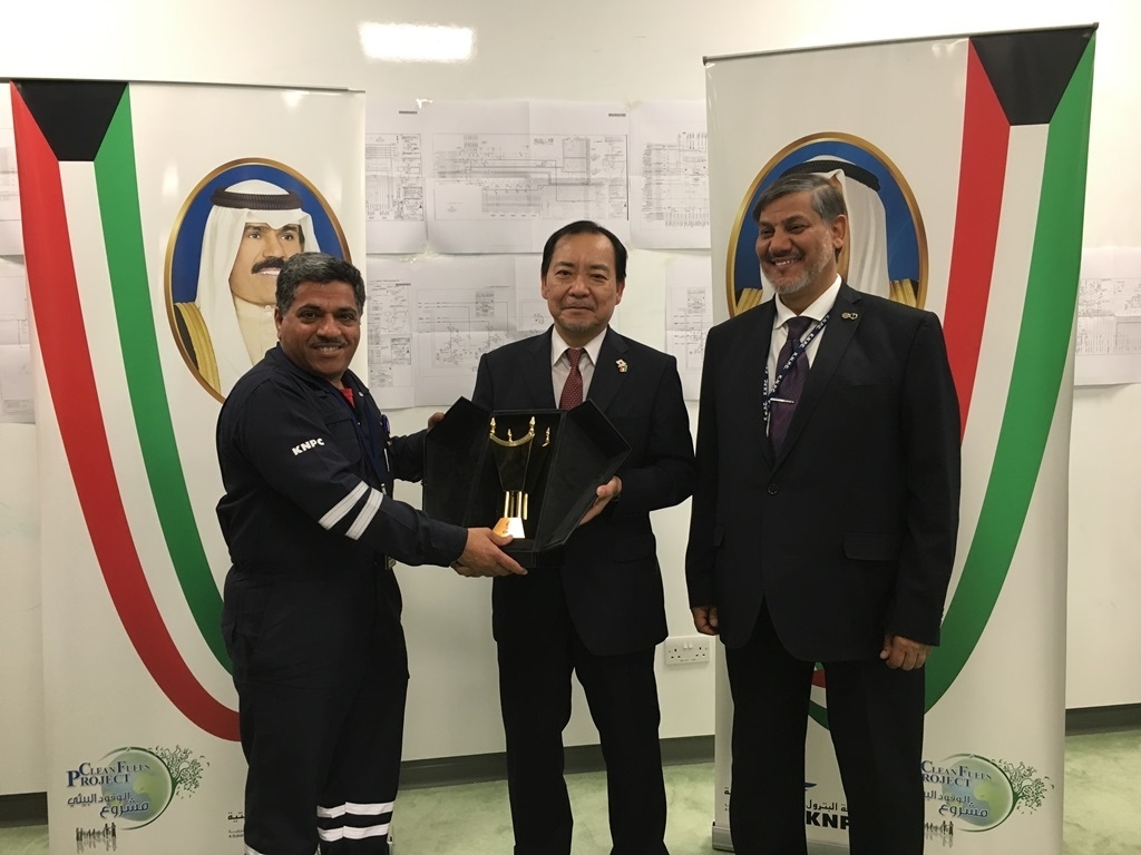 大使の活動（KNPC クリーン燃料プロジェクト（CFP）の現場視察） | 在クウェート日本国大使館